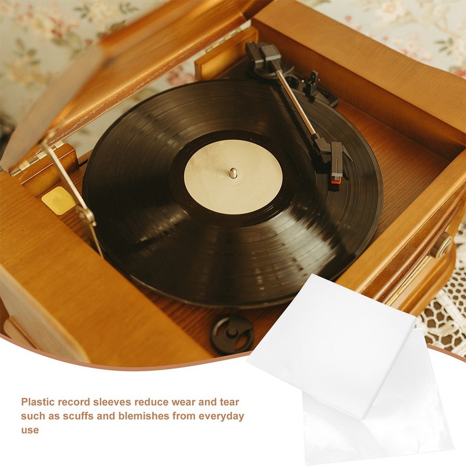 25 Pcs Self Adhesive Sleeves Vinyl Record Outer Covers Protector | eBay ...