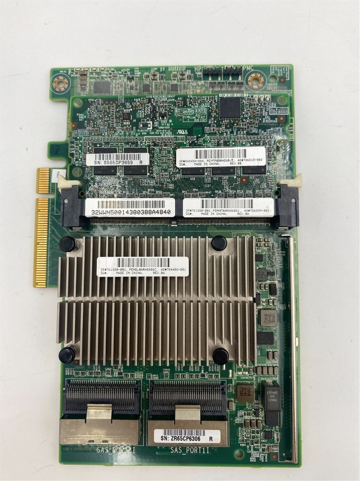 HP Smart Array P840 12Gbps PCIE 2P SCSI RAID Controller Card "NO ...