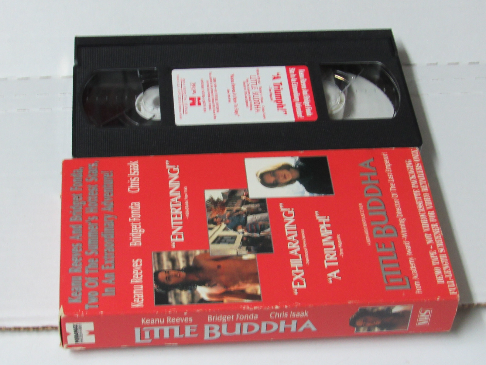 LITTLE BUDDHA (VHS) DEMO SCREENER MIRAMAX VIDEO TAPE, KEANU REEVES ...