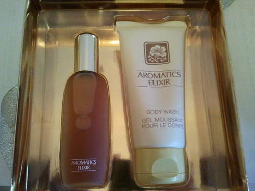 ORIGINAL CLINIQUE AROMATICS ELIXIR GIFT SET 2 PCS WOMEN'S PERFUME ...