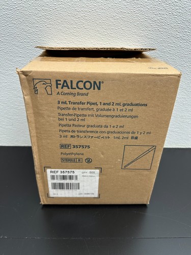 Corning Falcon REF 357575 3 mL Transfer Pipet, Polyethylene, with ...