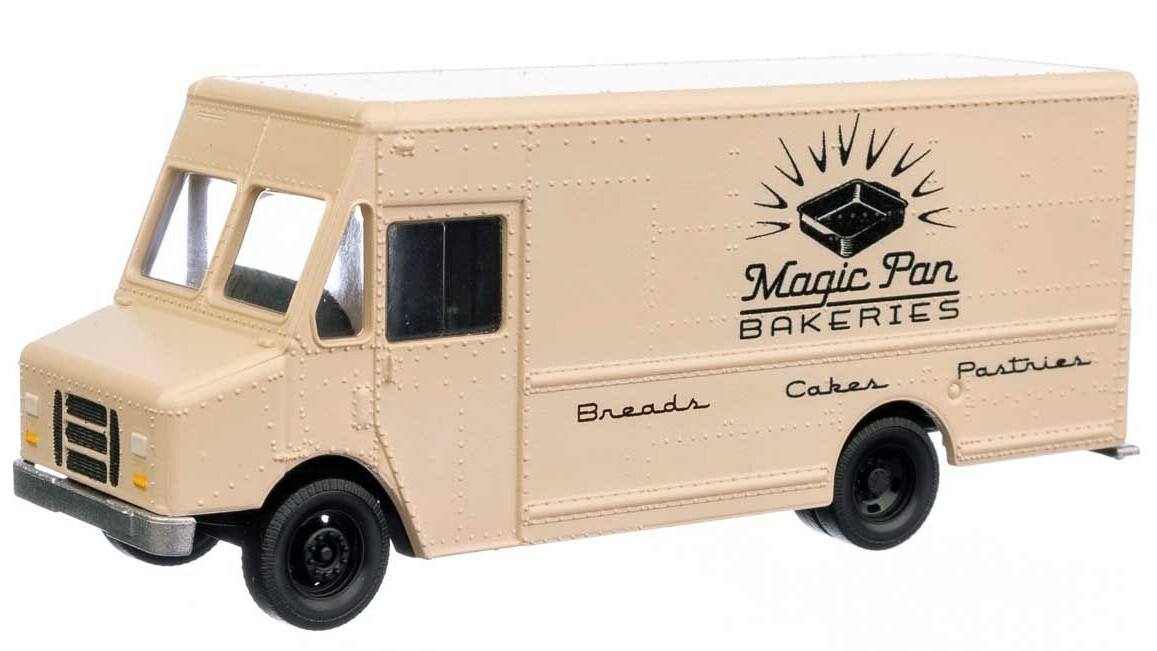 Walthers Scenemaster Morgan Olson Step Van Truck "Magic Pan Bakery" 949 ...