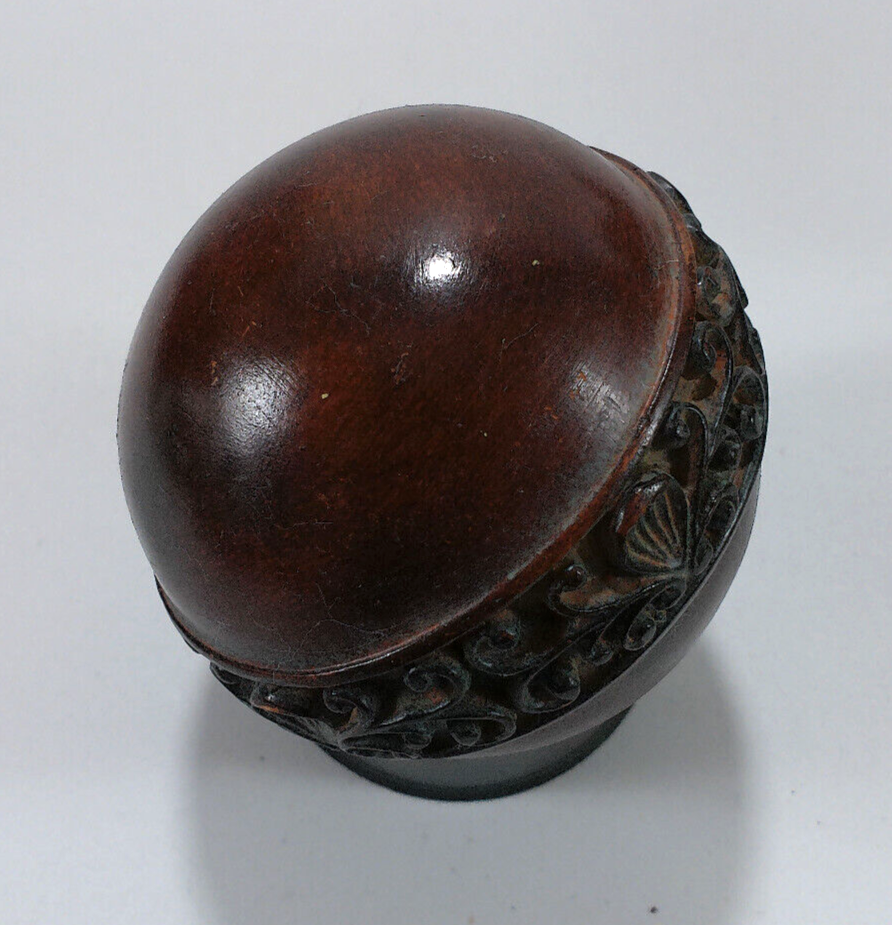 Resin Carpet Ball Home Decor 3" Dark-Toned Greek Style Parlor Ball | eBay