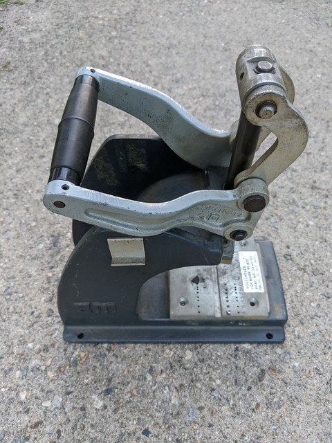 3M Scotchflex Assembly Press 3440-a Cable Shears Plate 3437-1a Made USA ...