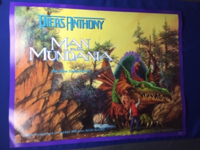 MAN FROM MUNDANIA: PROMOTIONAL POSTER - BY PIERS ANTHONY & DARRELL K ...