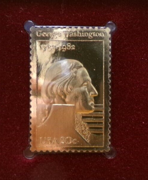 USPS GEORGE WASHINGTON 250TH ANNIVERSARY OF BIRTH FIRST DAY OF ISSUE ...