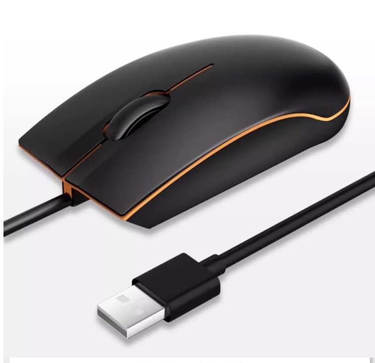 New USB 2.0 Optical Wired Scroll Wheel Mouse Mice for PC Laptop ...