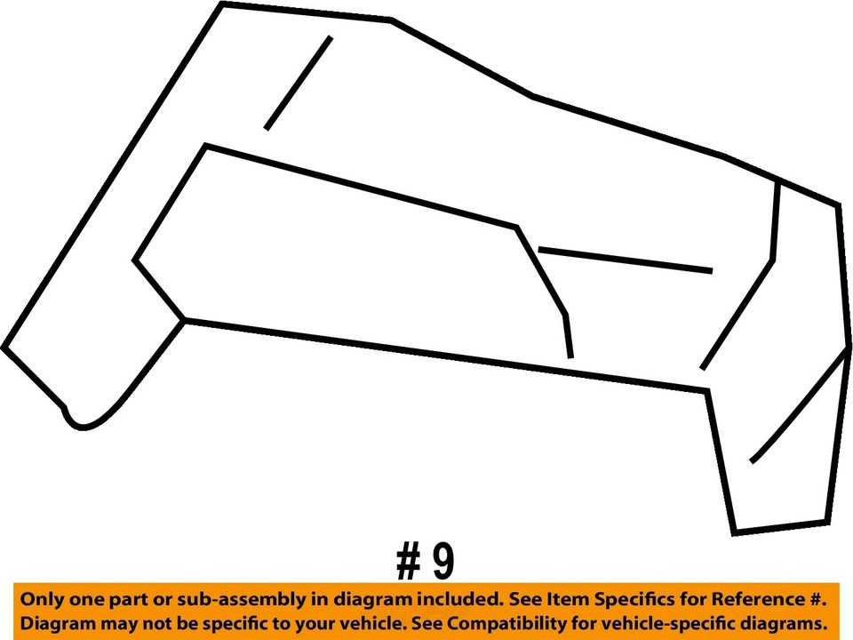 GM OEM 19-23 Escalade ESV Fender Inner Components-Rail Extn Bracket ...