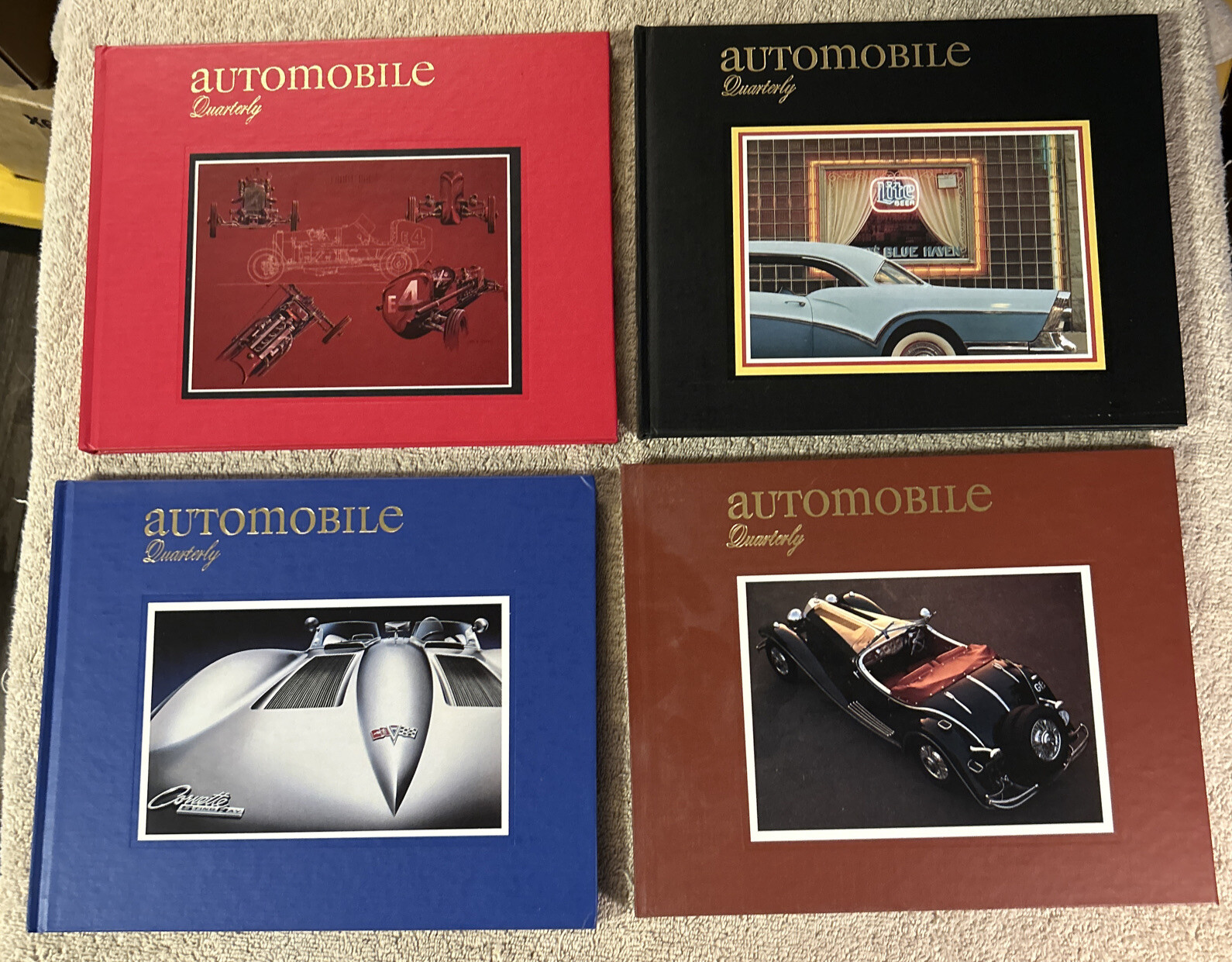 4 Automobile Quarterly Books Volume 26 Books 1, 2, 3, and 4 | eBay