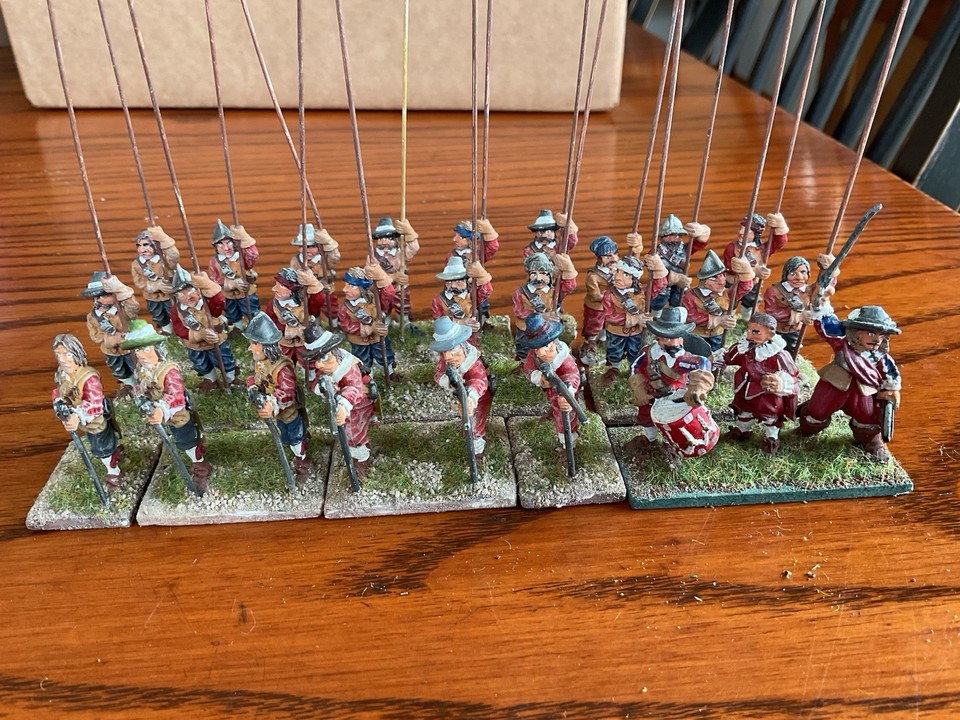 28mm English Civil War Infantry 24 Figures. (ci3) | eBay