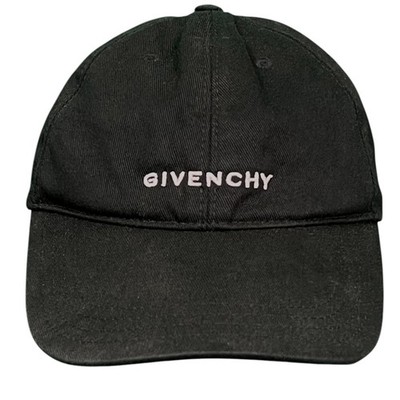 Givenchy Black Logo Strapback Cap | eBay