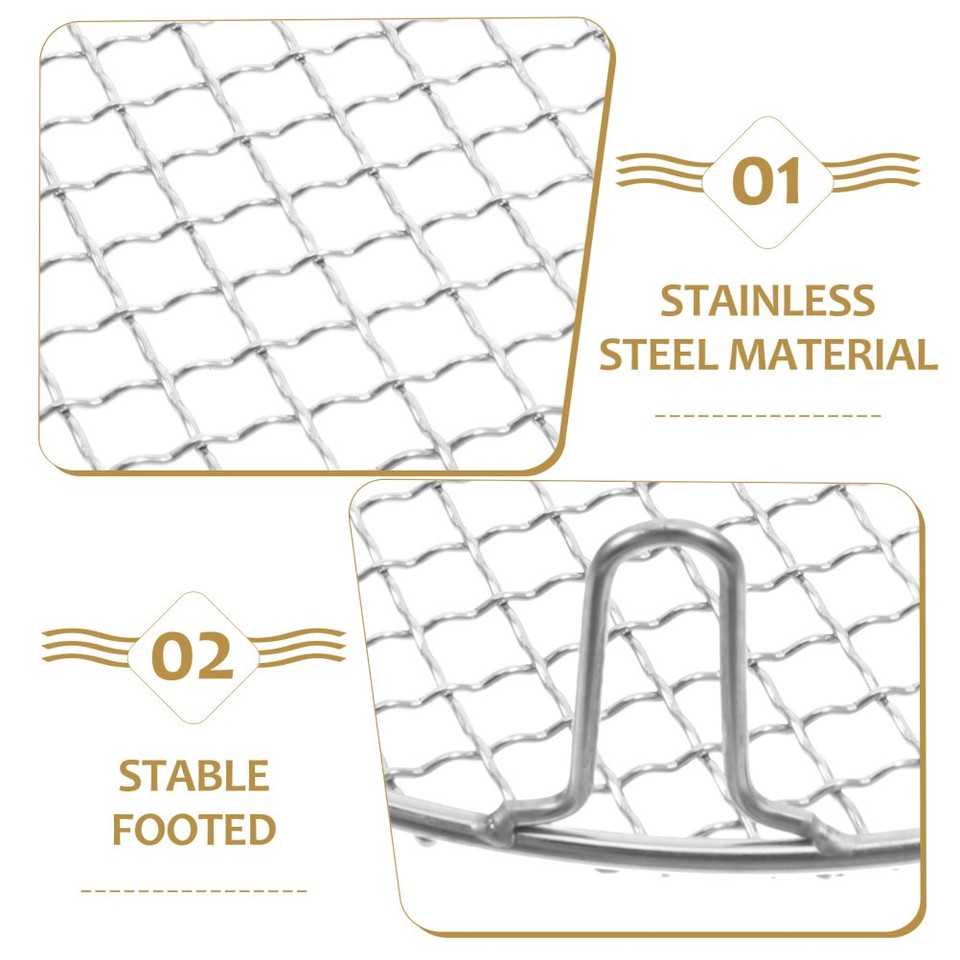 Korean Barbecue Grill Wire Rack for Cooking Baking Net Grate Grills Pan ...