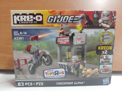 KRE-O A3361 CHECKPOINT ALPHA FIREFLY LAW & ORDER GI JOE HASBRO TOYRUS ...