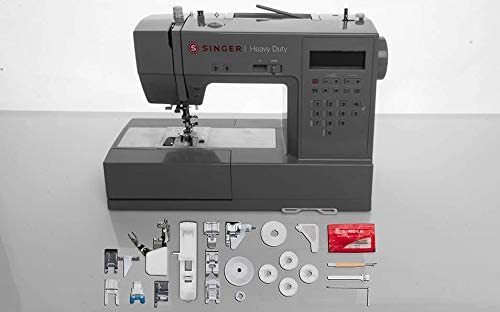 Singer 6800C Heavy Duty Computerized Sewing Machine with 586 Stitches ...