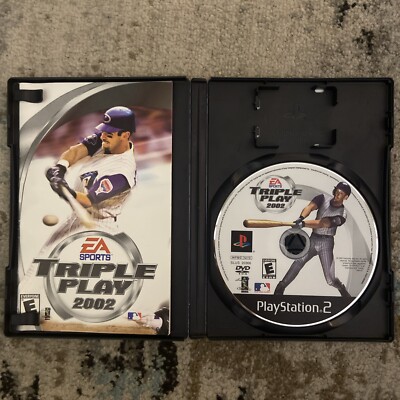 🔥 Triple Play 2002 (PlayStation 2 PS2, 2002) CIB. Mint. See Description 14633144413| eBay