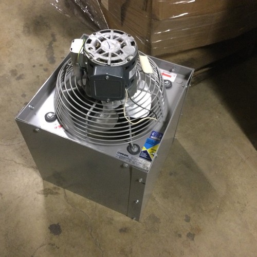 Carnes 10” EXHAUST FAN 115V 1/6HP 16X16X16 SHEET METAL BOX CAB ...