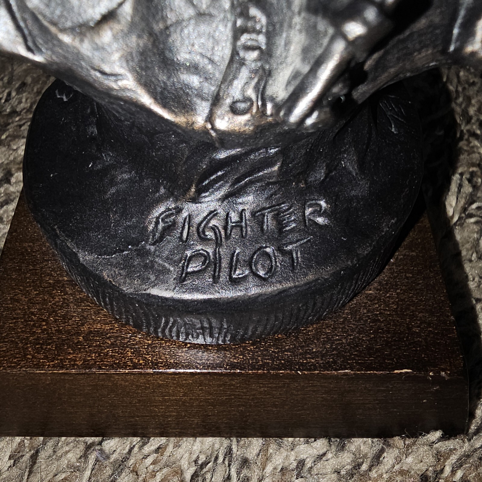 Terrance Patterson-Fighter Pilot Bust 1983 - SIGNED Vintage Collectible ...