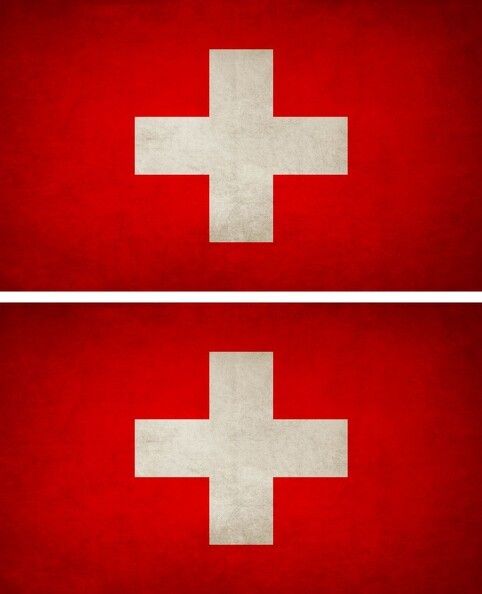 2X Vintage Distressed Flag Sticker CH Switzerland | eBay
