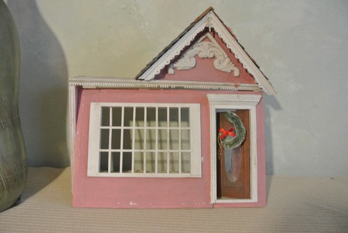 Room Shadow Box Vignette Doll House Miniature Shelf 14 X 3x 14” Shabby ...