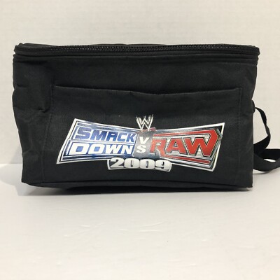WWE SmackDown vs. Raw 2009 Official Lunch Bag Wrestling promo snack ...