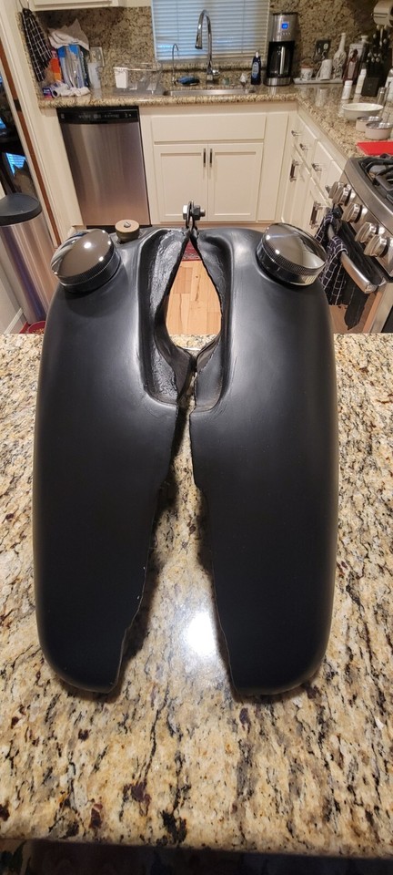 HARLEY PANHEAD 3.5 GAL. Fat Bob GAS TANKS, NICE CHOPPER BOBBER READY TO ...