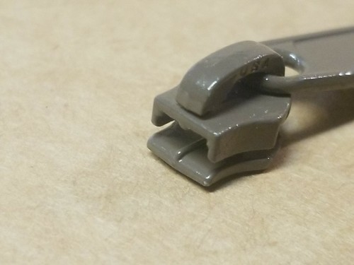 10 PACK YKK #5 C 5C Sliders Zipper Pull Tab Metal Large Non-Lock OLIVE ...