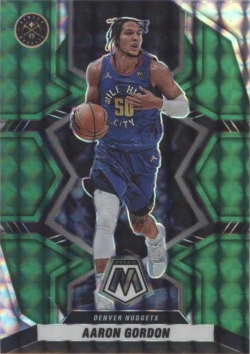 2021-22 Panini Mosaic - Aaron Gordon #56 Green Mosaic Prizm for sale online | eBay