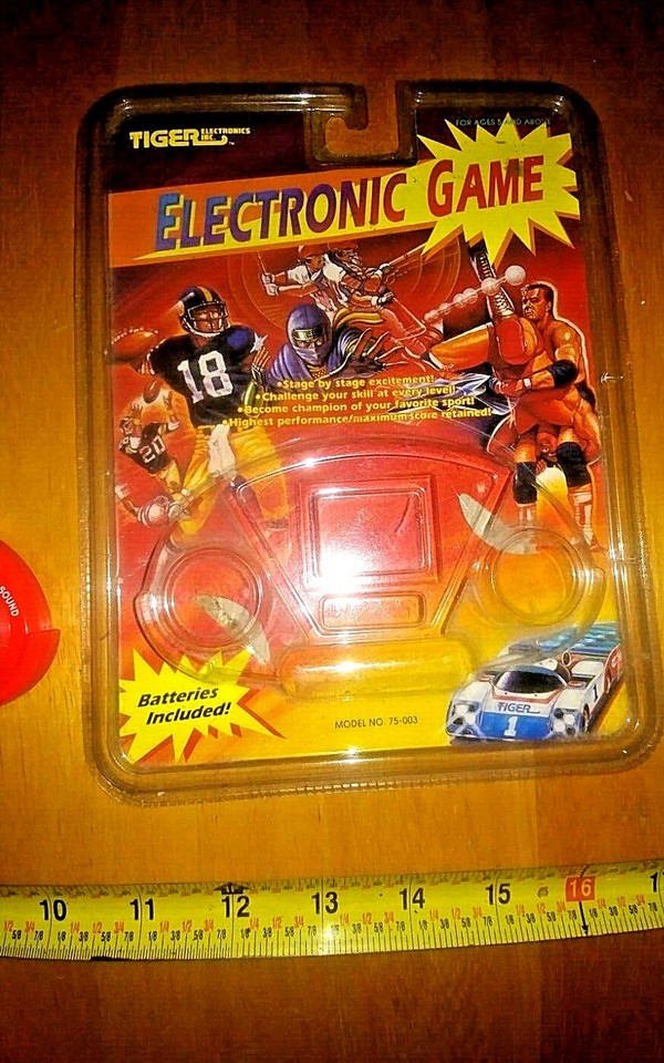 Vintage Electronic Racing Game Made By Tiger Games With Original ...