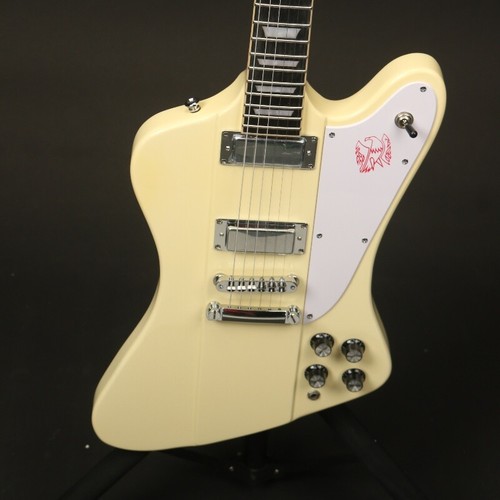 Firebird Electric Guitar Cream White HH Pickups Ban Tuners ABR Bridge ...