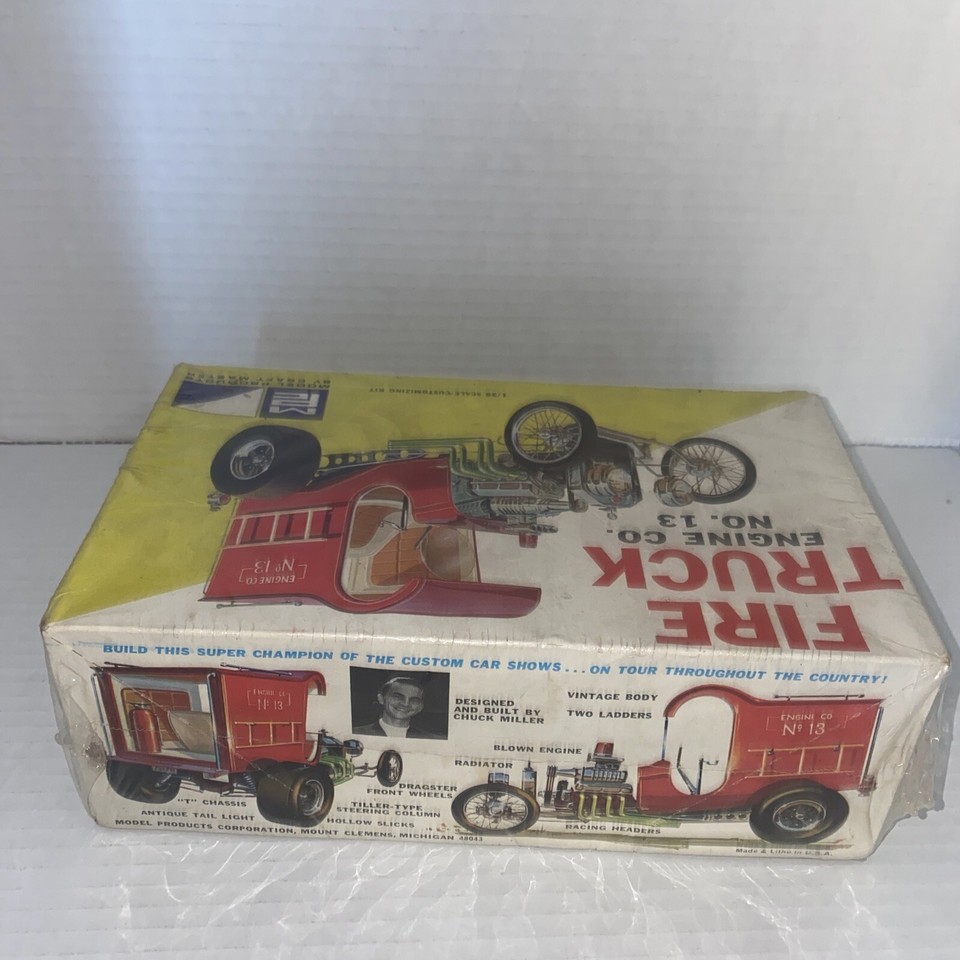 MPC Fire Truck Engine Co. No. 13 Car Model Kit | eBay