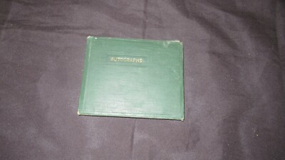 VINTAGE 1940s AUTOGRAPH ALBUM SIGNED TREVOR HOWARD, SUSAN SHAW ETC ...