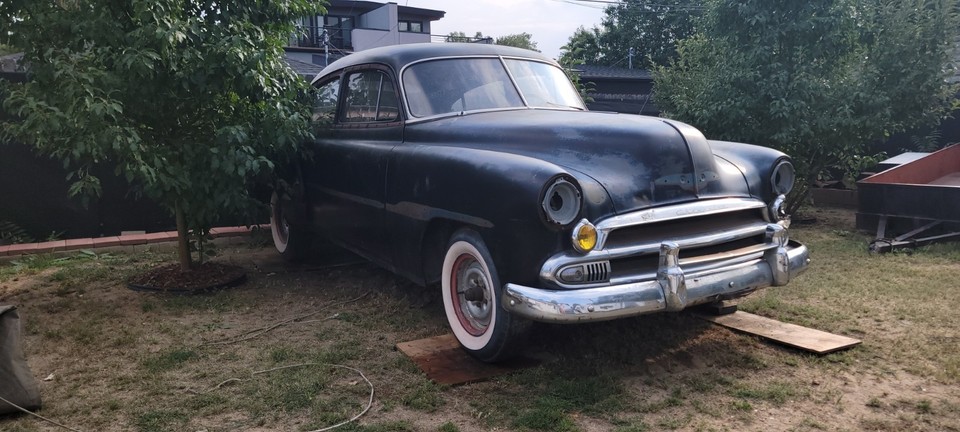1951 Chevrolet 4dr Fleetline Deluxe hot rod rat rod custom Low Ride 32 ...