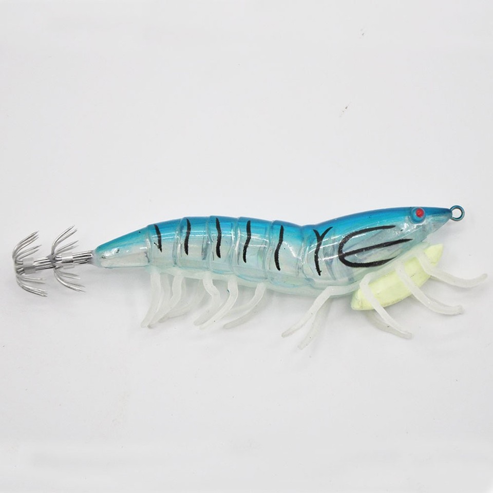 Egi Squid Jig 3D Scanned Details Soft Legs Movement Light Sinking ...