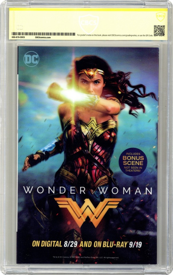 Action Comics #987A Bradshaw CBCS 9.8 Witnessed Sig Leisten 2017 18 ...