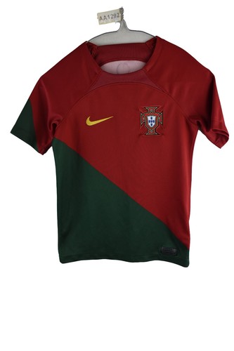 NIKE Portugal 2022/23 Home Football Shirt size S Boys Kids 128-137Cm #7 ...