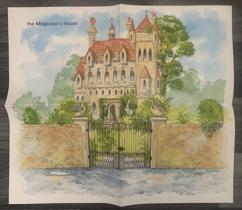 Ladybird Puddle Lane Wall Frieze Poster Set - Sheila McCullagh 1985 ...