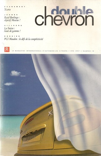 DOUBLE CHEVRON 18 RAID BERLINGO MULTISPACE TOIT OUVRANT XM V6 XANTIA ...