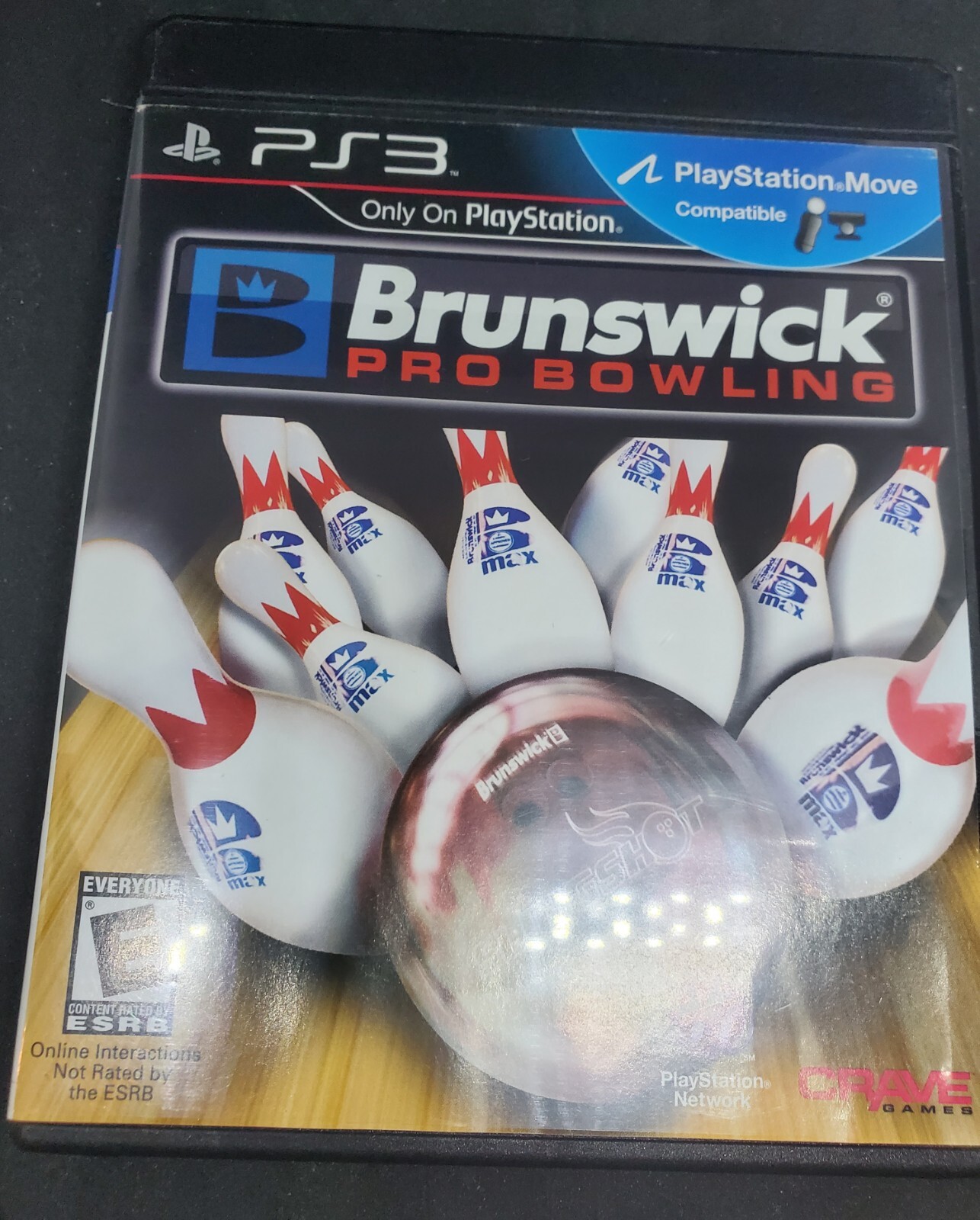 Brunswick Pro Bowling PS3 Crave Games Rated E 2010 W/Manual MINT ...