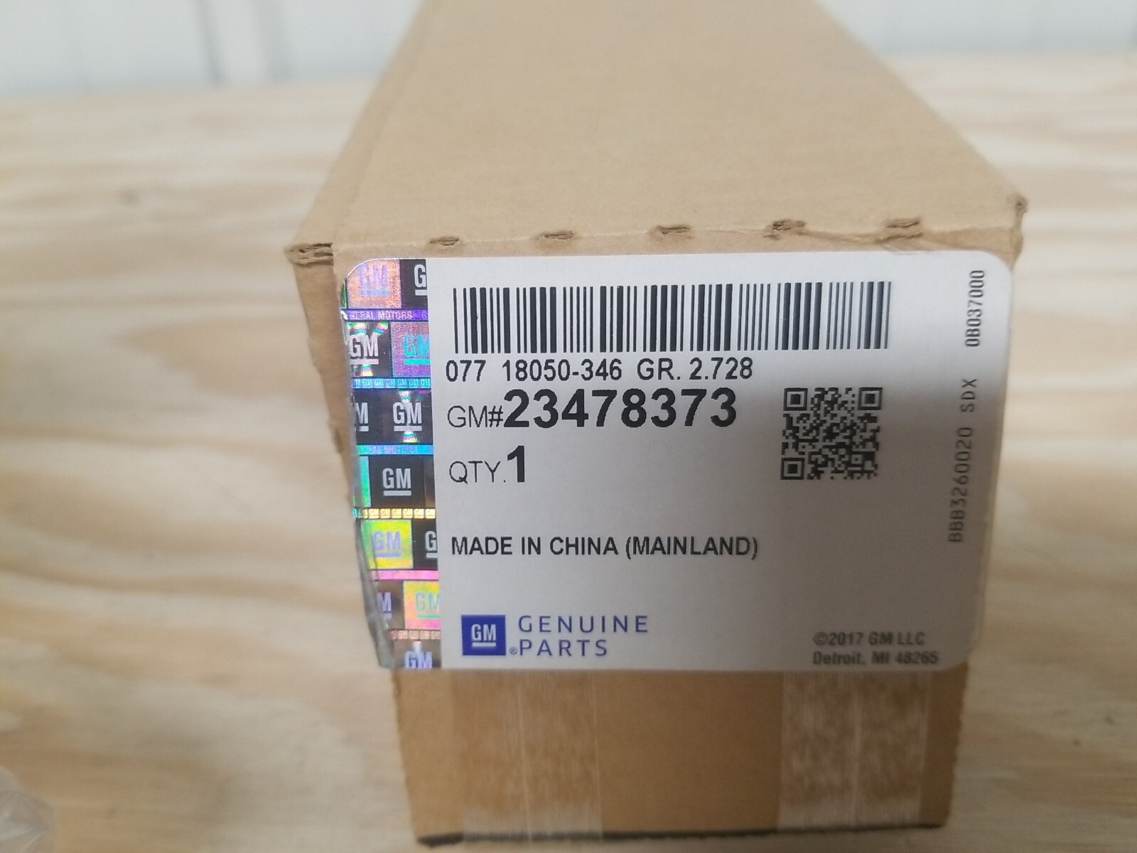 GM 23478373 Insert, Front Fog Lamp Opening LH 2016-2018 Chevrolet ...