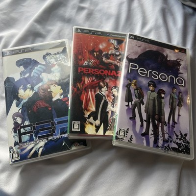 Persona 1 2 3 Sony PSP Three Game Lot Complete CIB W/ Manual | eBay