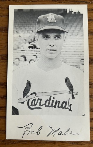 1958 Bob Mabe St. Louis Cardinals Team Issue Postcard. | eBay