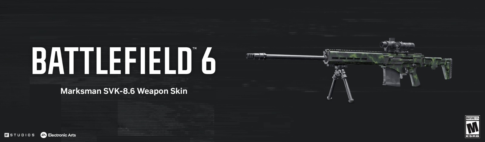 NVIDIA GeForce Reward: Battlefield 6 Marksman SVK-8.6 DMR Weapon Skin ...