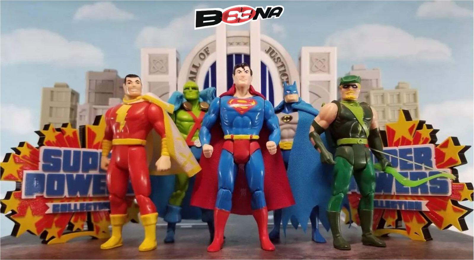 Decorative Self standing SUPER POWERS logo display - Super Powers ...