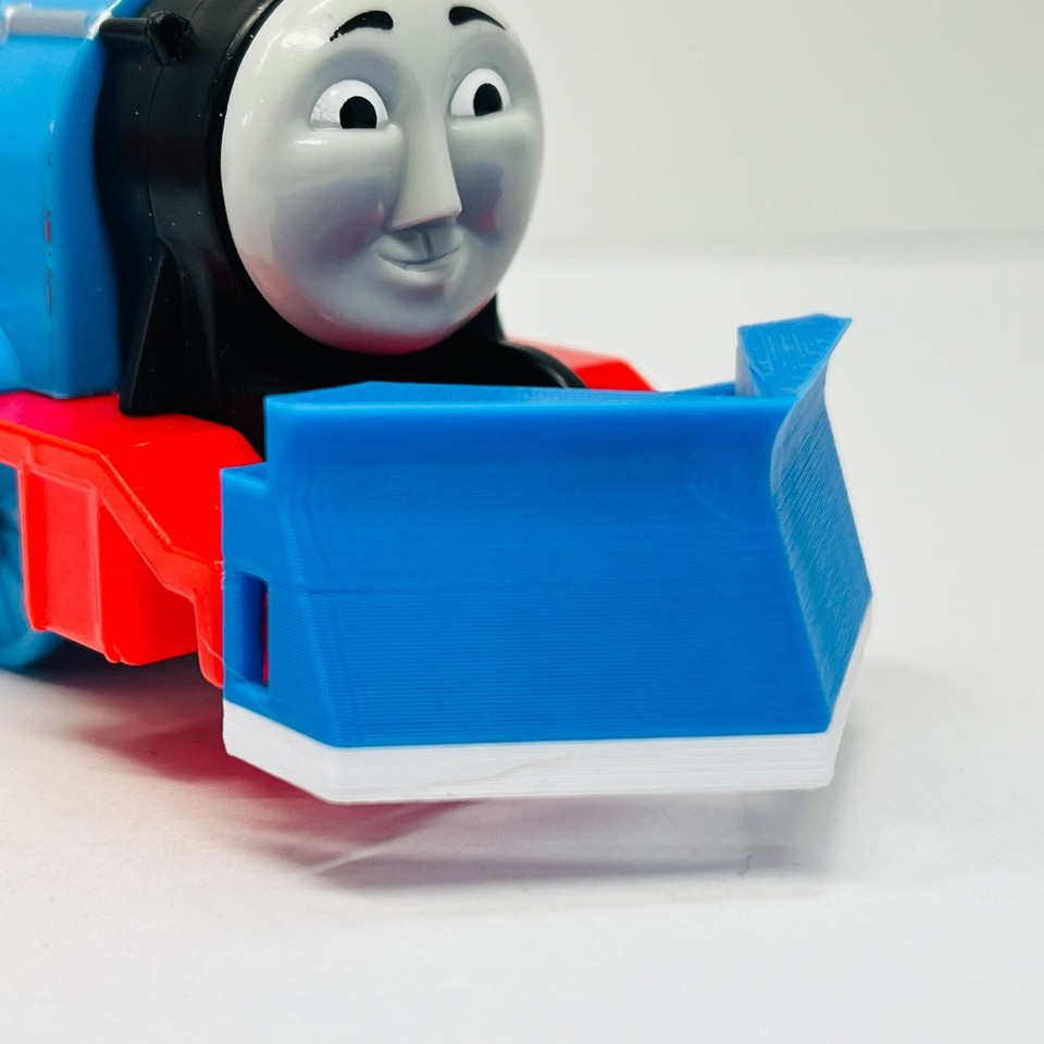 CUSTOM 3D PRINTED Snow Plow & Santa Hat for TrackMaster & Tomy Trains ...