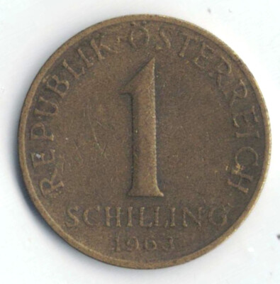 Austria Coins - 1 Schilling 1963 *474 | eBay