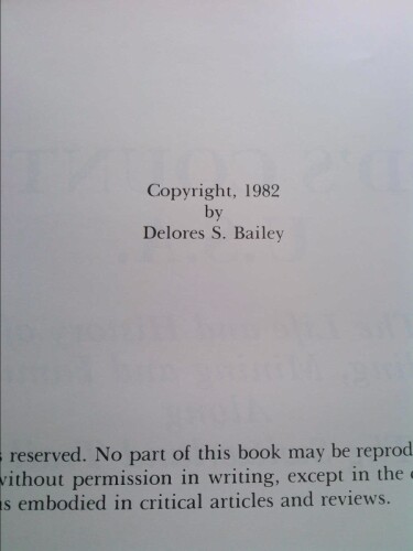 God's Country U.S.A.: Wall Street, Colorado (Signed) by Delores S ...