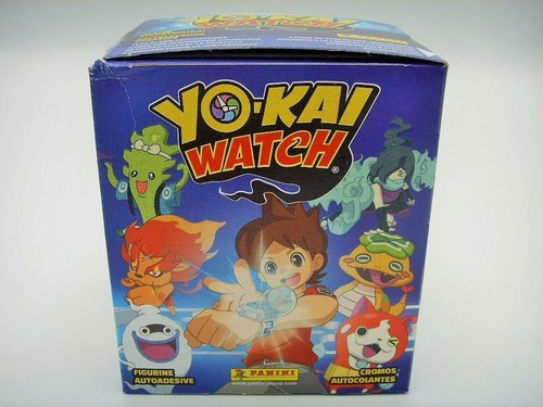 Box 50 Packs Yo Kai Yo-Kai Watch panini Figurines Tuten Sealed Sticker ...