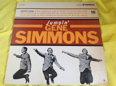 Oldies LP : Gene Simmons ~ Jumpin' Gene Simmons ~ Hi SHL 32018 Stereo ...