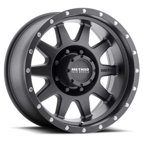 Method MR301 The Standard 20x9 +18mm Offset 8x6.5 130.81mm CB Matte ...