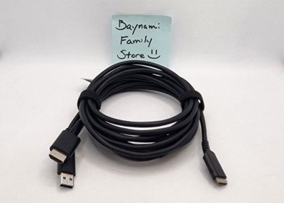 Meta Oculus Rift CV1 VR Virtual Reality Headset Cable Only - Tested ...